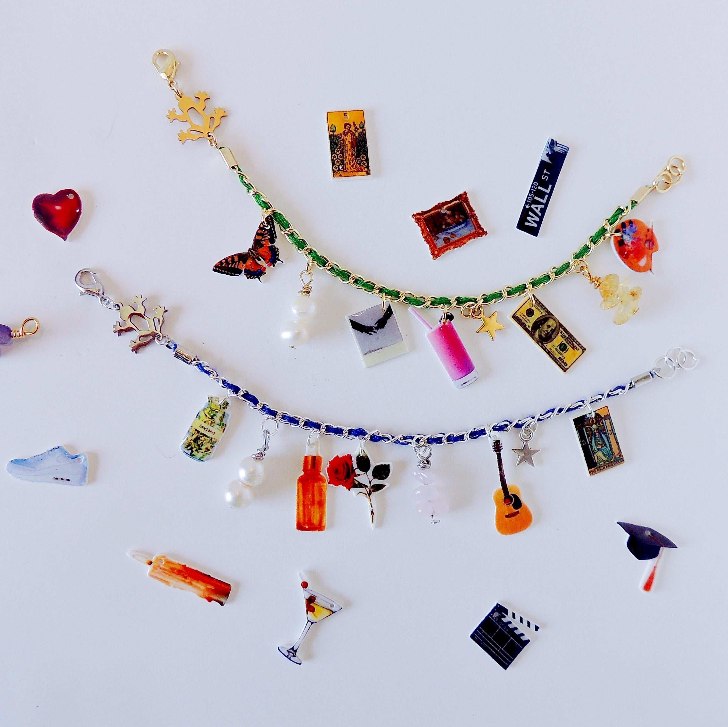 Custom Vision Board Charm Bracelets – Ara Vous